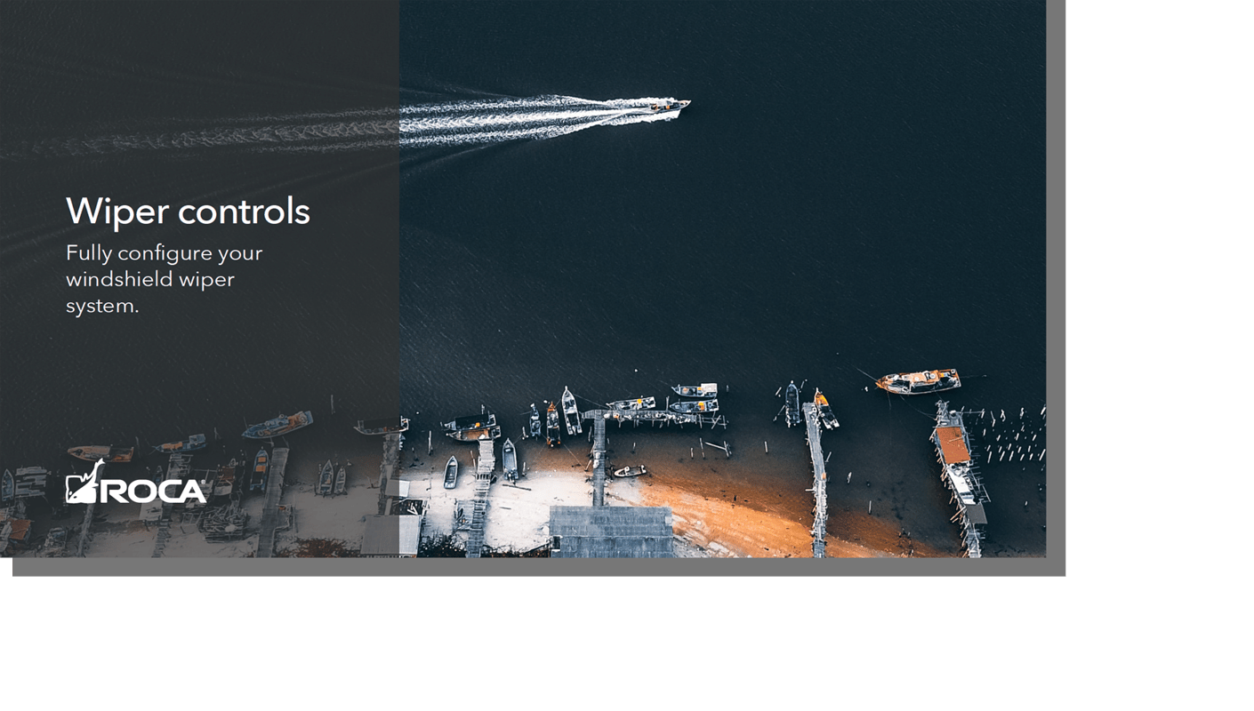 Download our wiper controls folder – ROCA at METSTRADE 2022
