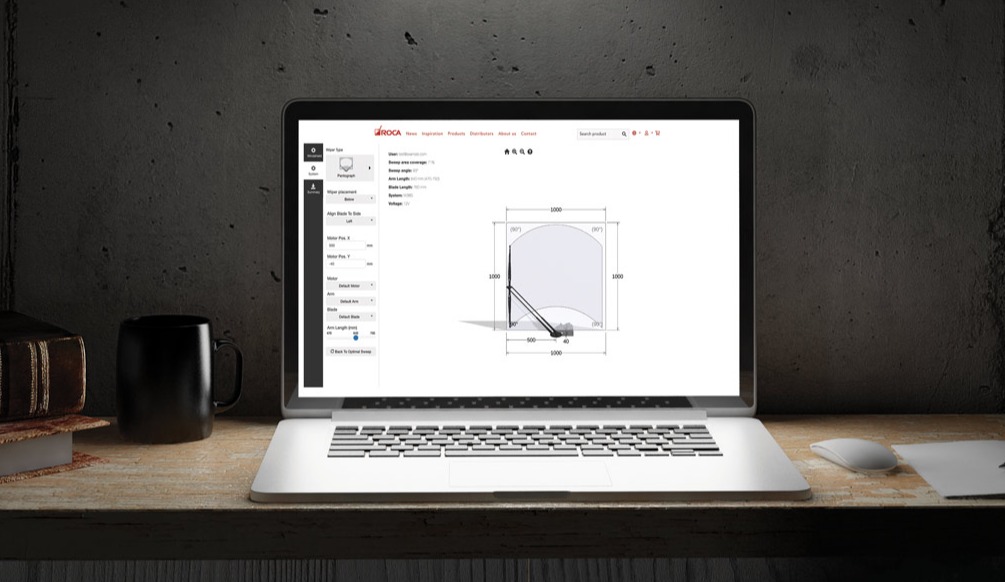 Online configurators - ROCA Industry